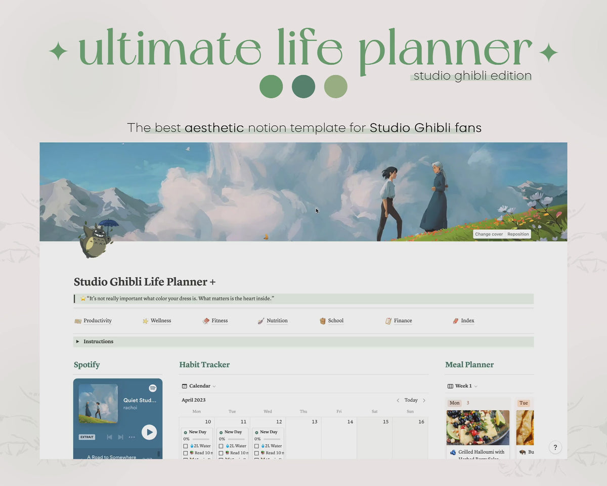 Anime Notion Templates